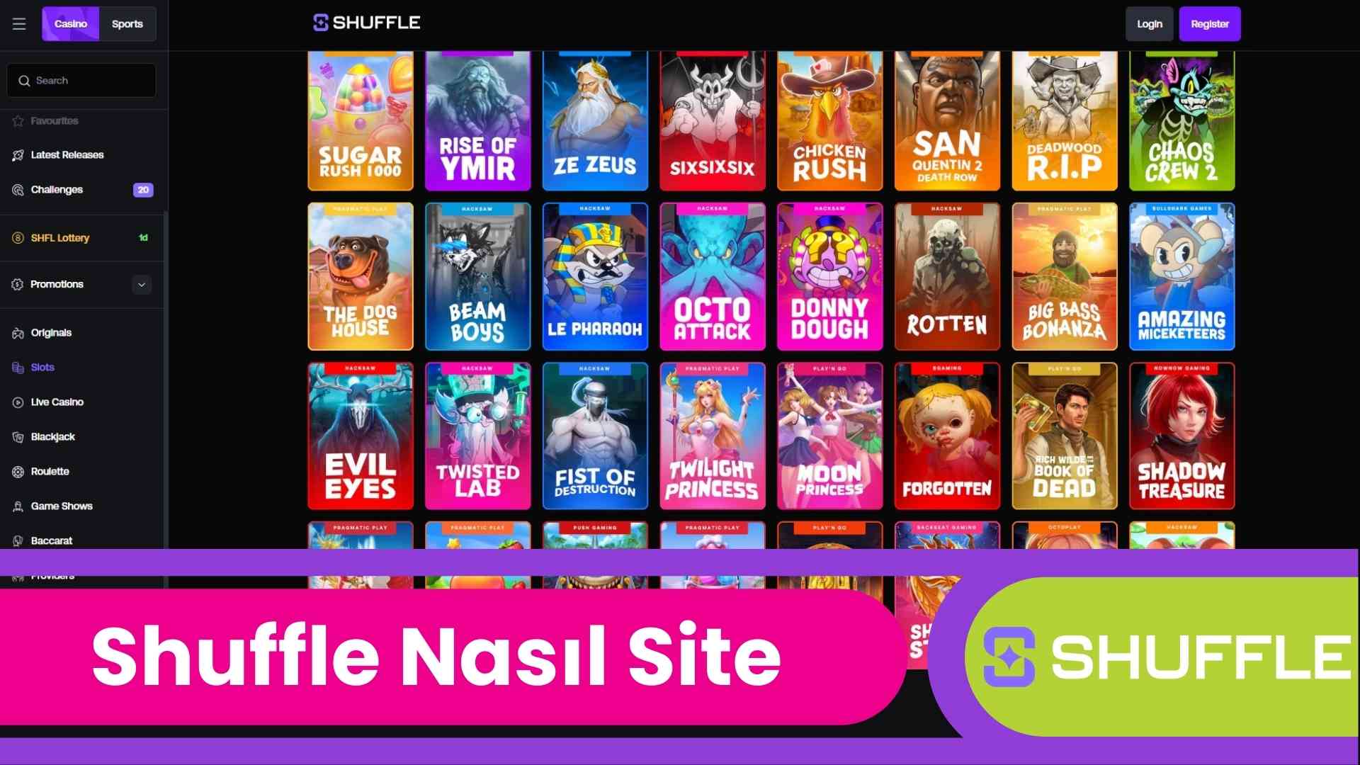 Dünyanın Favorisi Shuffle Nasıl Site? - Shuffle Kayıt, Shuffle Giriş Adresi